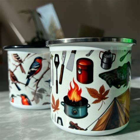Crazy Like A Fox Mug 11oz Coffee Mug Cottagecore Block Print Wood