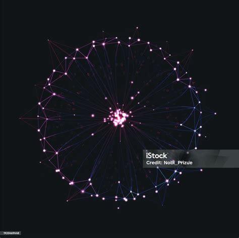 Abstract Big Data Visualization Stock Illustration Download Image Now Abstract Abstract