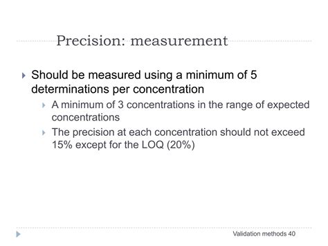 Bioanalytical Extraction Methods And Validation Parameters Pptx