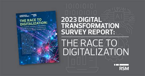 Enterprise Digital Transformation—the Race To Digitalization Survey Report