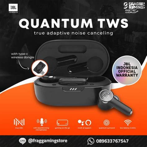Jual Jbl Quantum Tws True Wireless Noise Cancelling Gaming Earbuds Jakarta Utara Frag Gaming