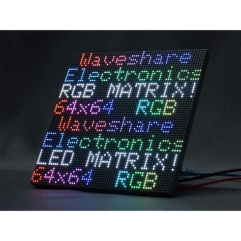 Waveshare Flexible RGB Full Color LED Matrix Panel Adjustable Brightness And Bendable PCB Buy