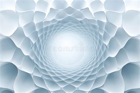 Abstract Geometric Blue And White Circular Pattern Background Stock Image Image Of Inspiration