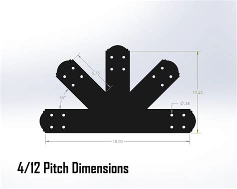 Web Joist Crowned Brackets For 4 Inch Lumber Wood Post Brackets