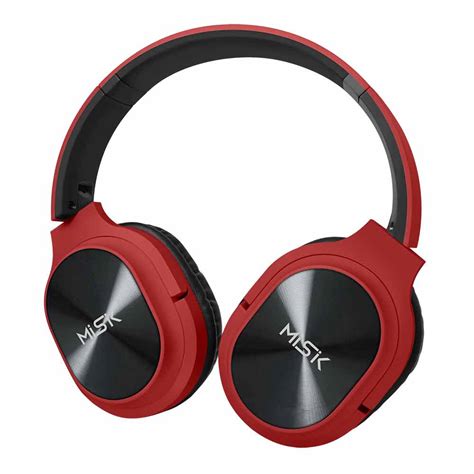 Aud Fonos Bluetooth Rojo Misik
