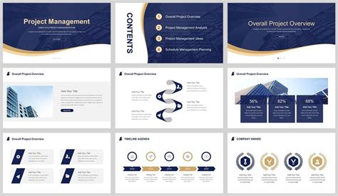 Minimal Clean Work Summary Powerpoint Template Etsy