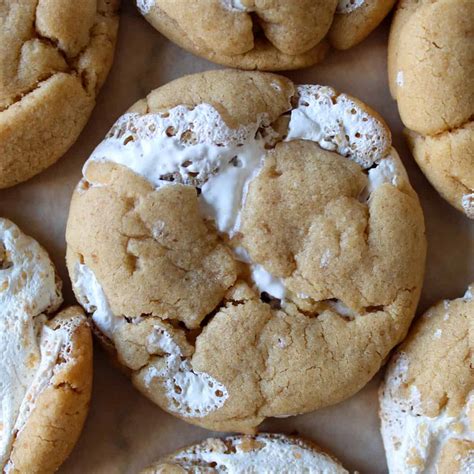 Fluffernutter Cookies Peanut Butter And Fluff Crisp And Crumble Fluffernutter Cookies Peanut Butter And Fluff Crisp And Crumble