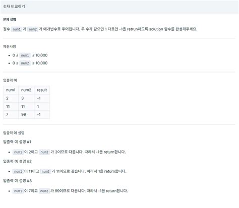 [lev0] 숫자 비교하기 차곡차곡