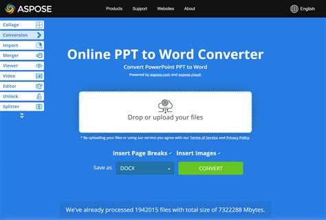 How To Convert PowerPoint To Word Document File Format Apps Blog Aspose App