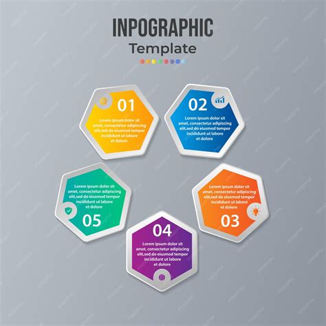 Premium Vector Business Hexagon Timeline Infographic Icon Designed For Abstract Background