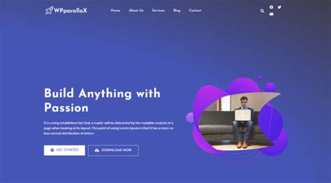 10 Free Parallax Wordpress Themes For 2023 Wpklik