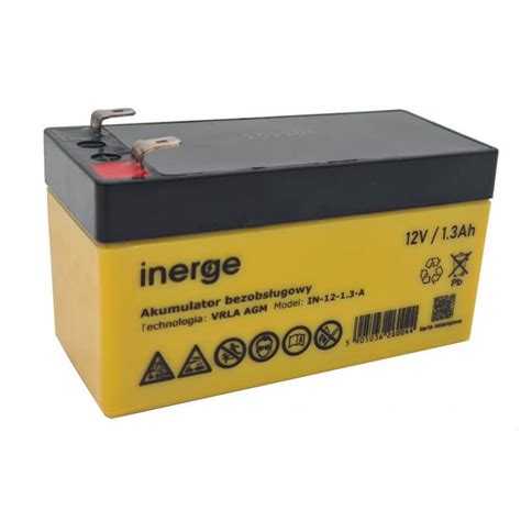 Akumulator Agm 12v 13ah Inerge Sklep Internetowy Inergepl