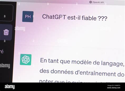 chatgpt advanced ai chatbot interacting in a conversational way stock