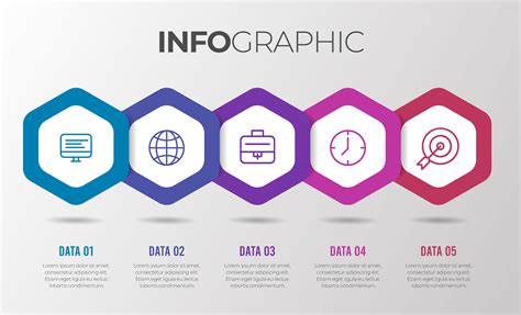 Hexagon Shape Modern Business Infographic Template 1109659 Vector Art At Vecteezy