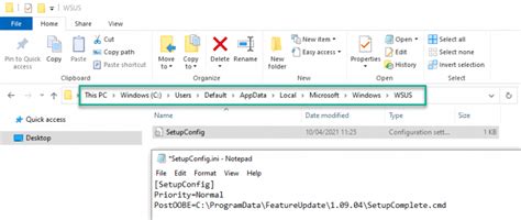 Running Custom Actions During A Windows 10 Feature Update With