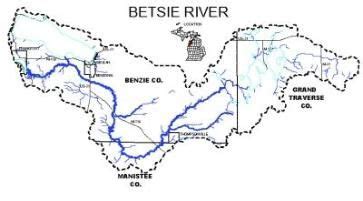 Map Of The Bestie River Area