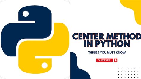 center method in python string methods python python tutorials 2023