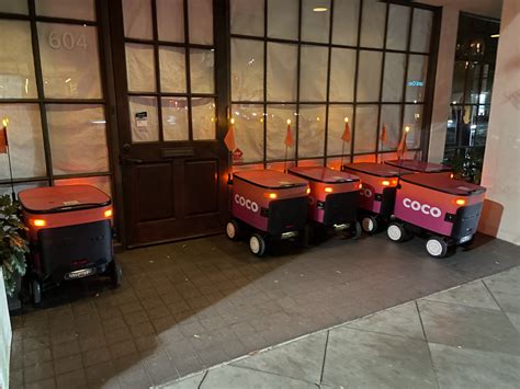 Coco Delivery Robot Spotted In Santa Monica The Last Driver License Holder…