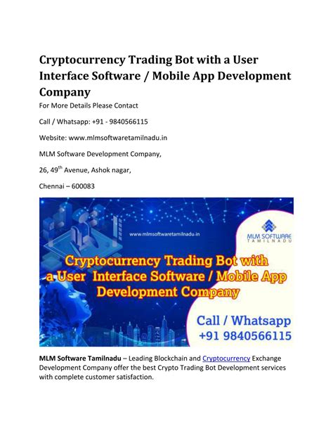 Ppt Cryptocurrency Trading Bot With A User Interface Software Powerpoint Presentation Id