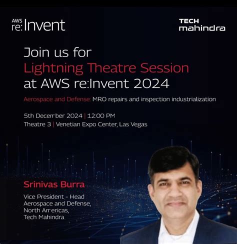 tech mahindra on linkedin scaleatspeed aws awsreinvent