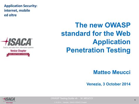 Matteo Meucci Owasp Testing Guide V4 Pdf