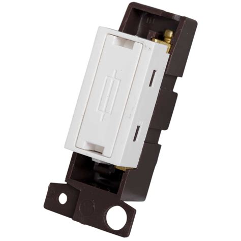 Scolmore Click Mini Grid A Fuse Unit White MD WH CEF