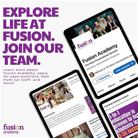 Ever Considered Working At A 1 To 1 School Learn More About Fusion
