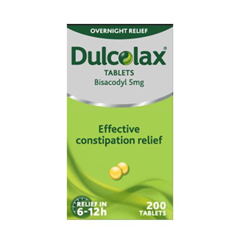 Dulcolax Tablets 200s Exp 04 2025 Effective Constipation Relief