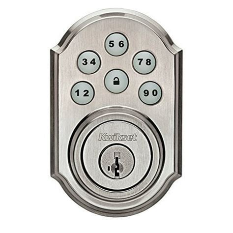 Kwikset 909 Smartcode Electronic Deadbolt Featuring Smartkey Pack Of 2