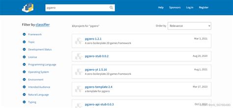 Pygame开发（二）——pgzero库开发pygame Zero Csdn博客