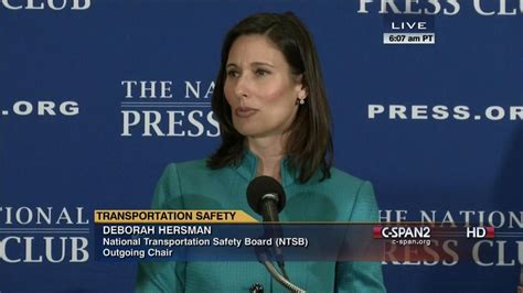 Deborah Hersman On Transportation Safety C