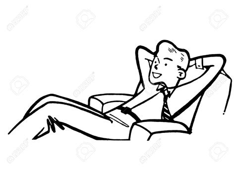 Relax Clipart Black And White 10 Free Cliparts Download Images On