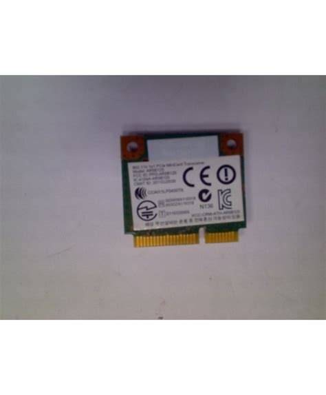 Atheros-tarjeta inalámbrica AR5B125, para portátil, Media MINI PCI-E ...