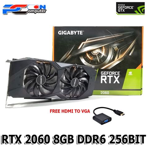 Jual Vga Card Geforce Nvidia Rtx 2060 Ddr6 256 Bit Shopee Indonesia
