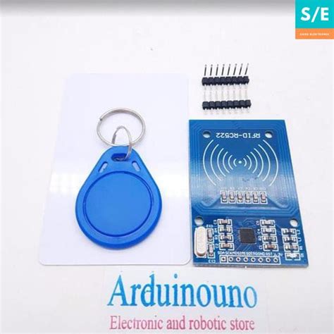 jual rfid module rc522 kits s50 13 56mhz with tags spi write and read