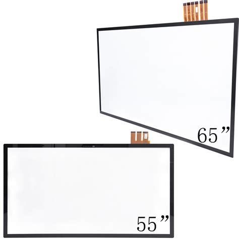 Big Size 65 Inch Multi Points Touchscreen Rugged Embedded Capacitive Touch Screen For Touch