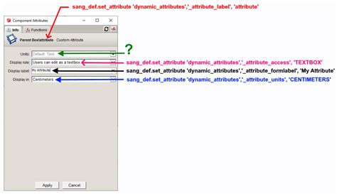Configure The Units Of Dynamic Components In Ruby Ruby Api Sketchup