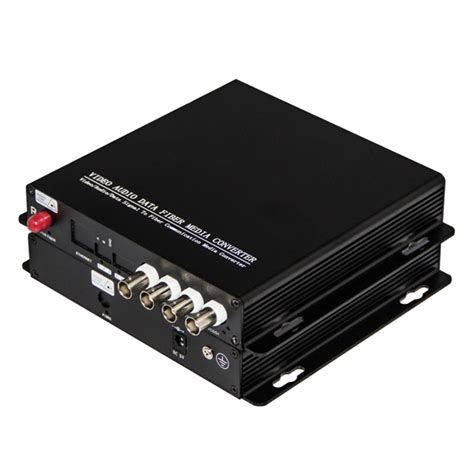 CH Fiber Convertor CVBS TVI CVI AHD ALMA Technology Sdn Bhd