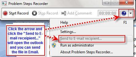 Windows 7 Problem Step Recorder