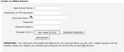 how to add multiple domains to your existing hosting package