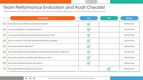 Team Performance Evaluation Using Team Performance Evaluation Methods Ppt Slide PPT Example