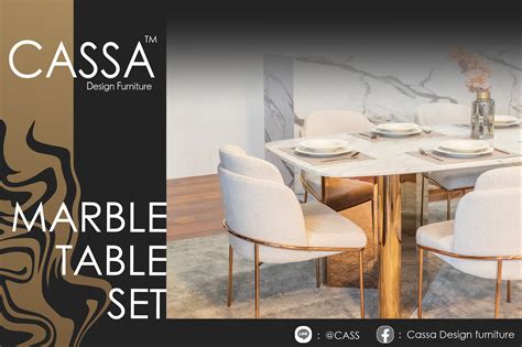 Marble Table Collection From Cassa Design Furniture