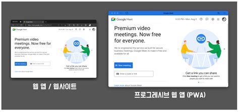 구글 미트가 프로그레시브 웹 앱pwa으로 출시된 이유 요즘it