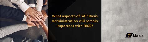 Rise With Sap And Sap Basis • 1st Basis