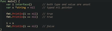 Interface Nil Checks In Go Alexander Obregons Substack