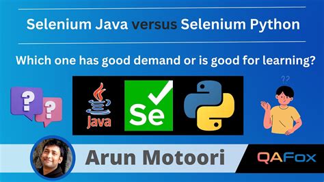Selenium Java Versus Selenium Python Which One To Choose For Learning Or Which One Has Good