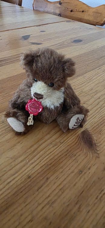 Teddybär Sammlerstück Braun Mit Zertifikat Top Zustand Gebraucht In Wattenwil Für Chf 60