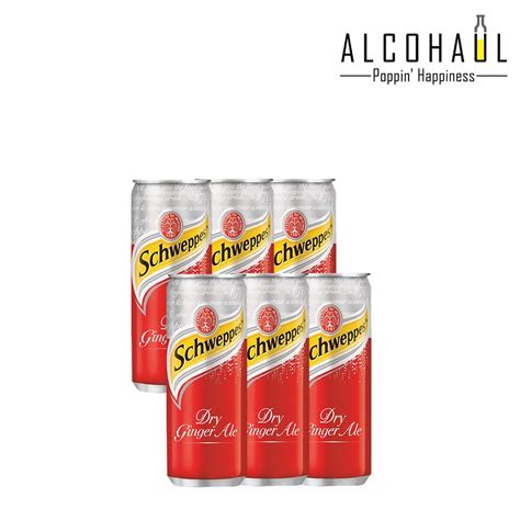 Schweppes Ginger Ale Ml Cans Shopee Singapore