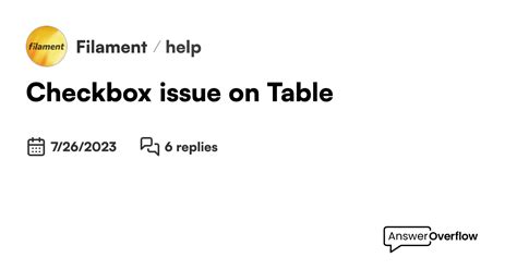 Checkbox Issue On Table Filament