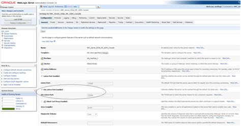 Setting Up Ssl Tls For Oracle Weblogic